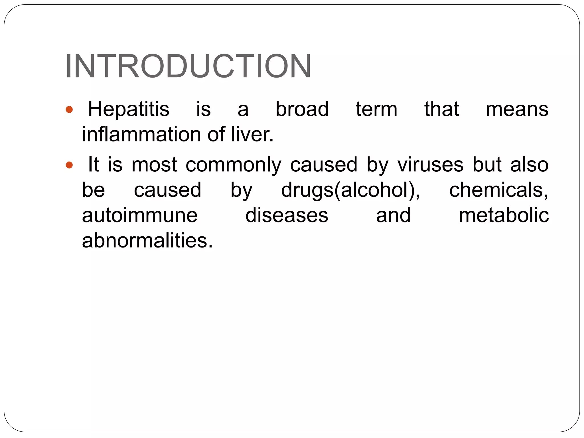 Hepatitis | PPTX