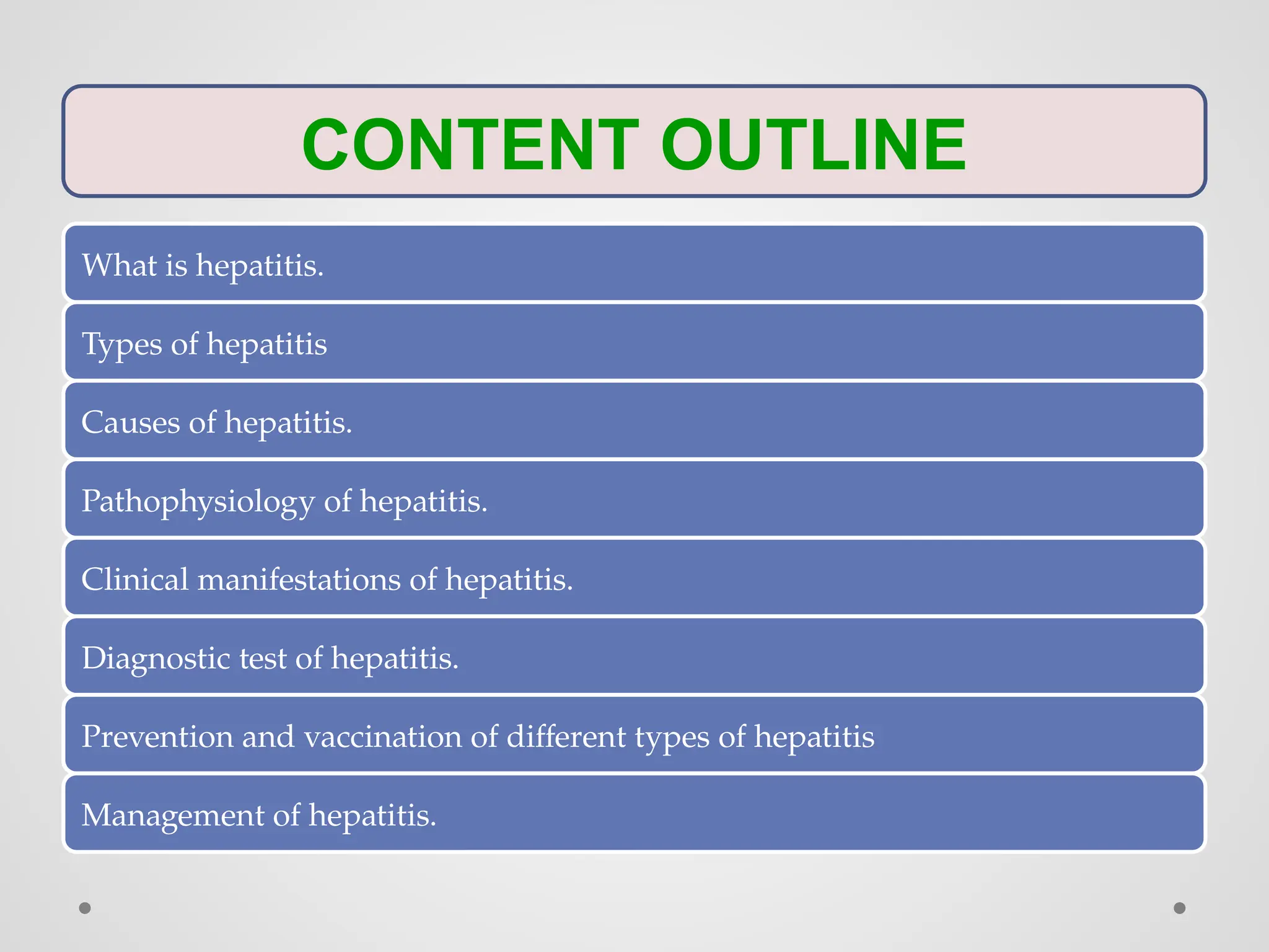 hepatitis ppt includes hepatitis in children- pathophysiology, signs & symptoms, diagnostic ...