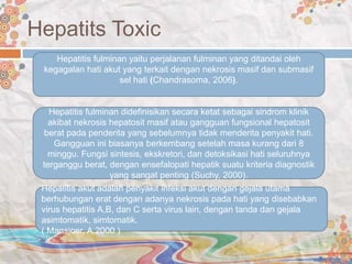 Hepatitis toxic | PPT