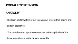 HEPATO-RENAL SYNDROME , HEPATO-PULMONARY SYNDROME & PORTAL HYPERTENSION ...