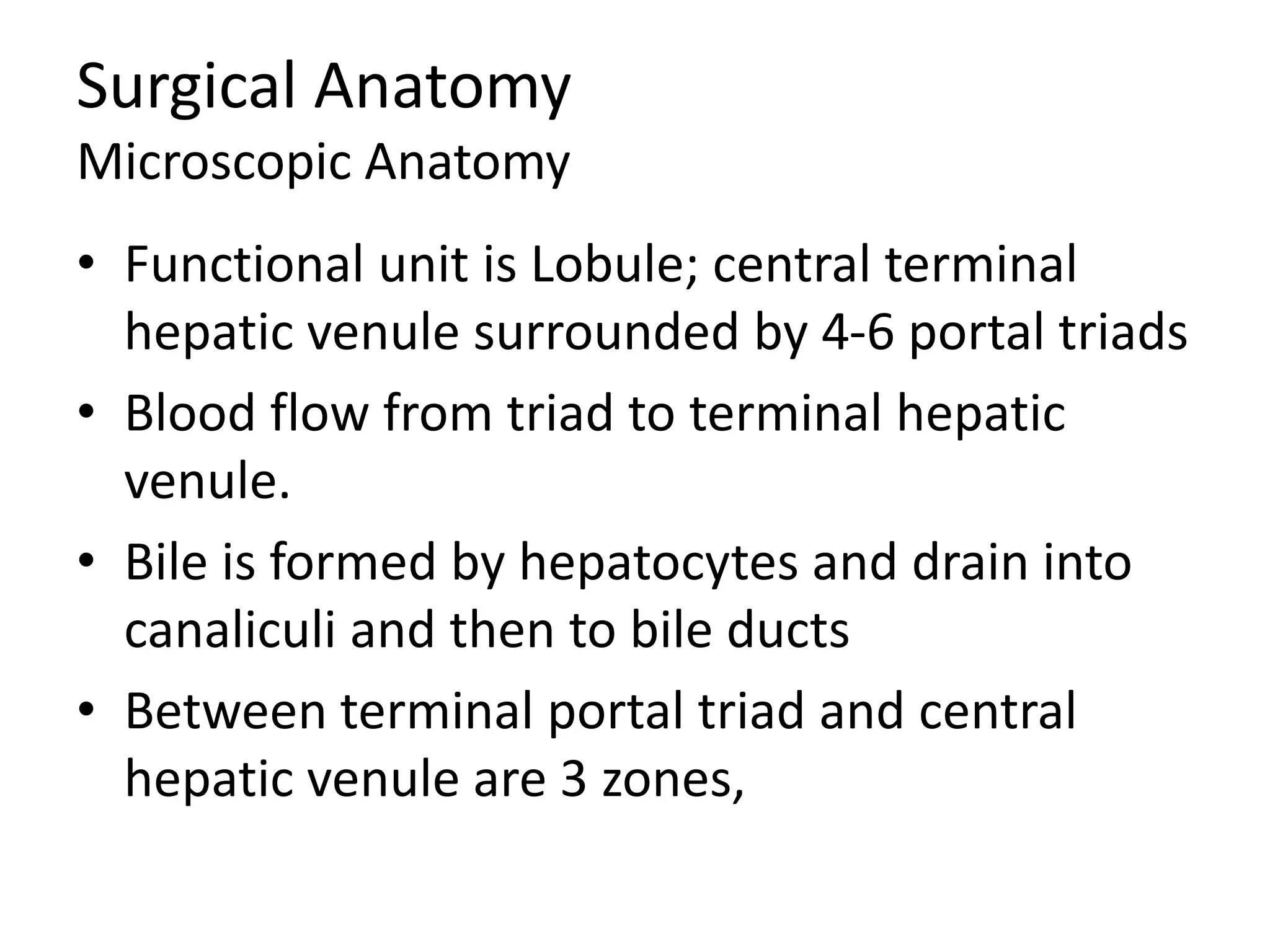 Hepatobiliary anatomy | PPTX