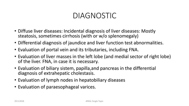 Hepatobiliary eus apasl | PPTX | Digestive Disorders | Diseases and ...