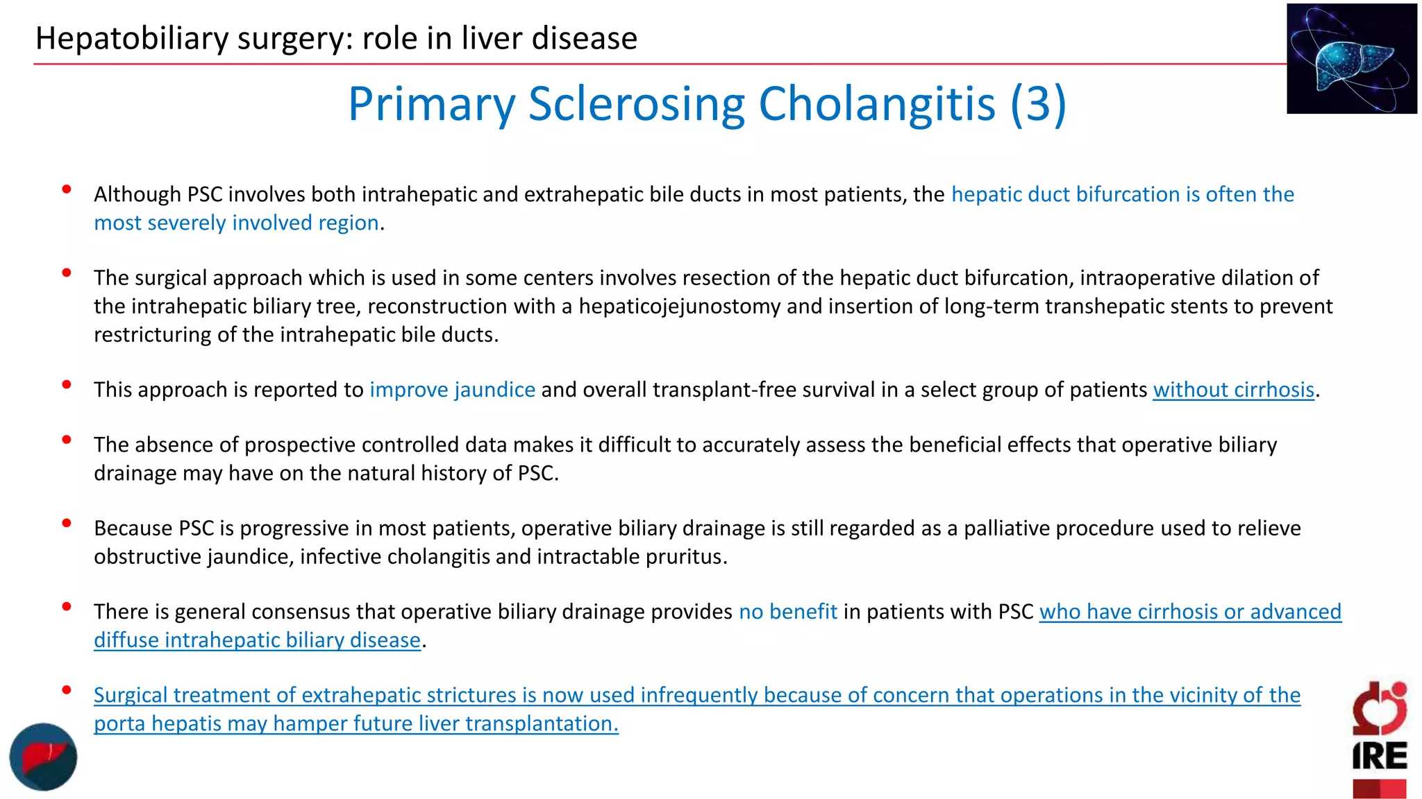 Hepatobiliary surgery - role in liver diseases.pptx