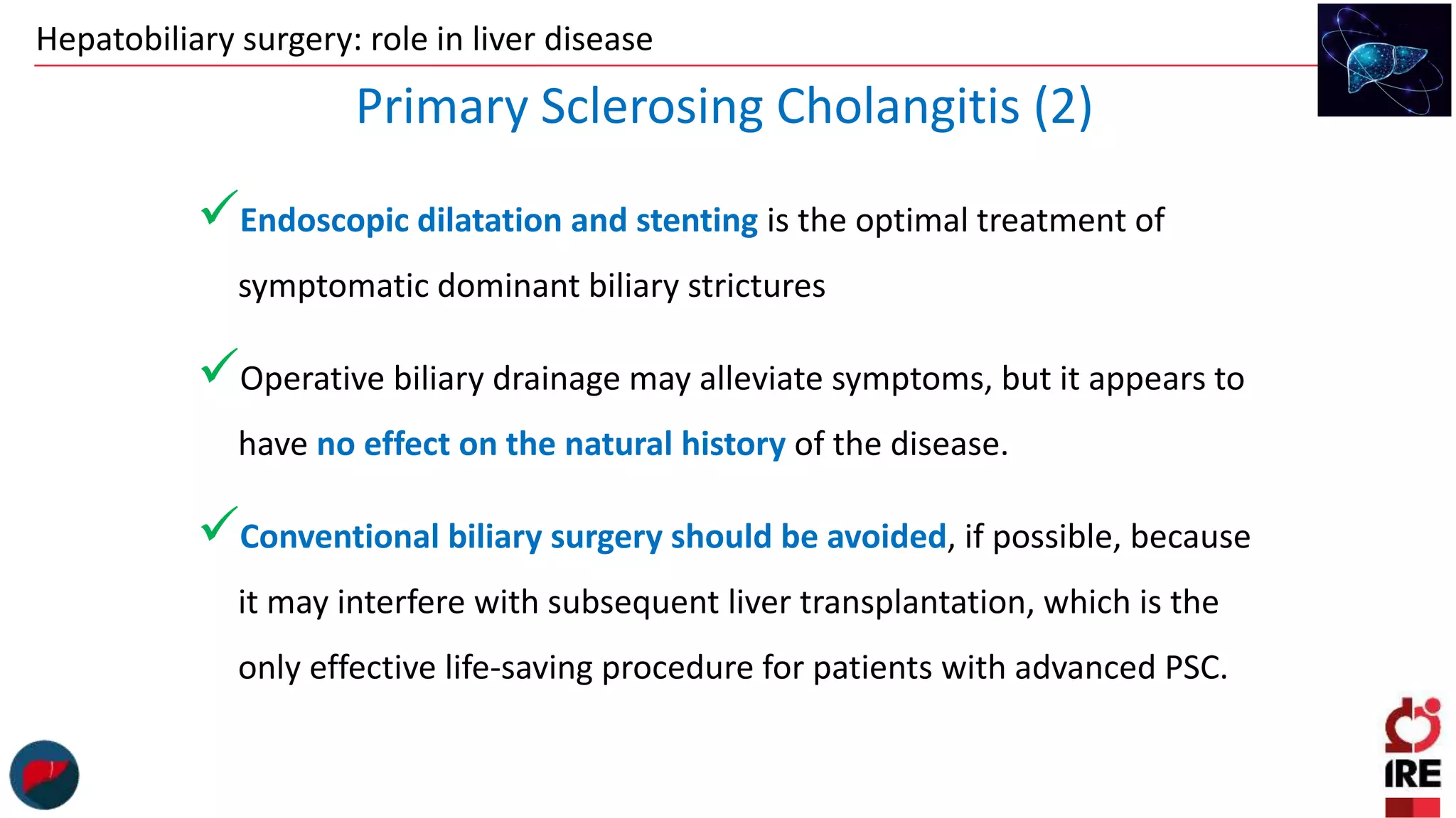 Hepatobiliary surgery - role in liver diseases.pptx