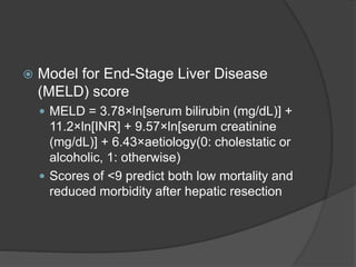 Hepatocellular carcinoma indications for surgery | PPT