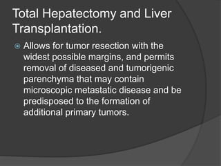 Hepatocellular carcinoma indications for surgery | PPTX