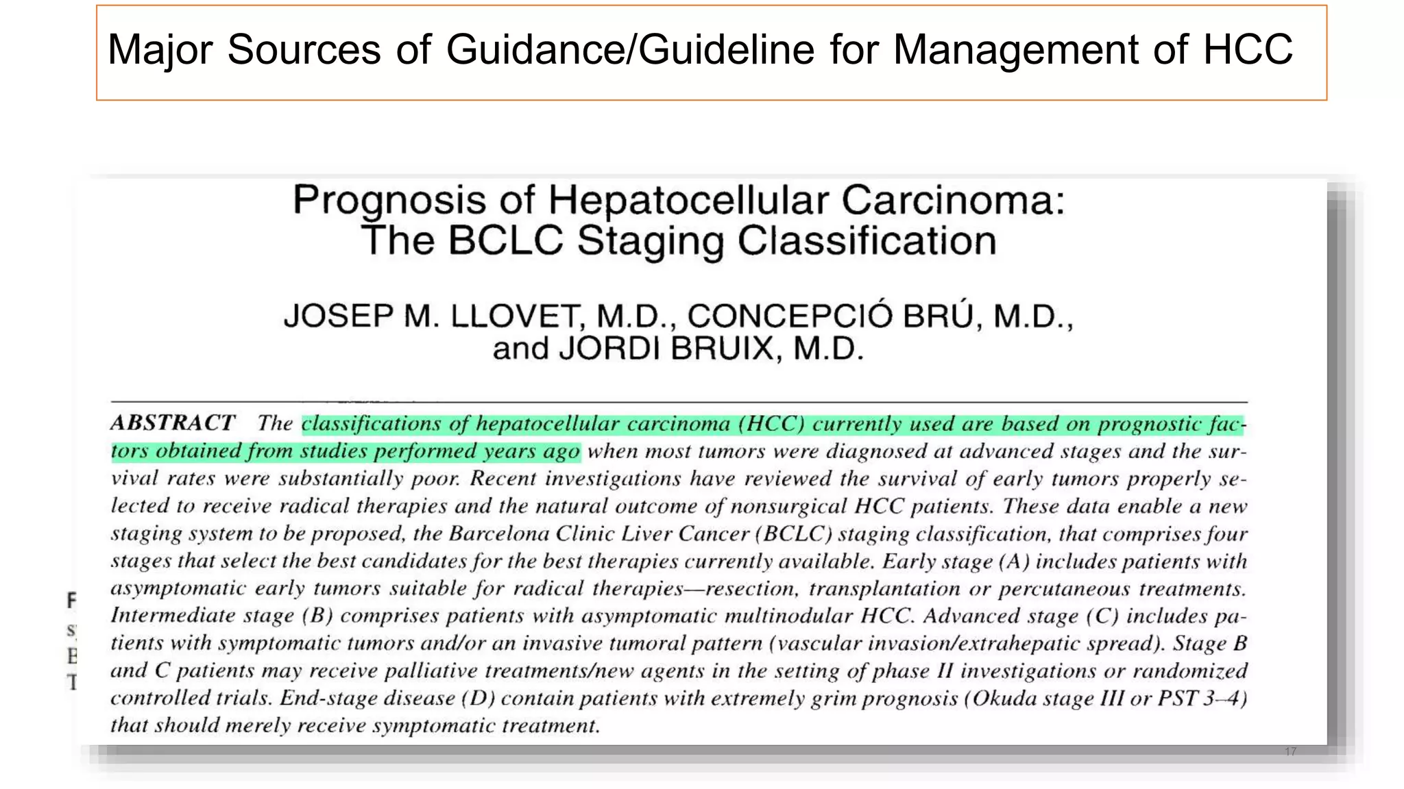 Hepatocellular carcinoma 2020 | PPTX
