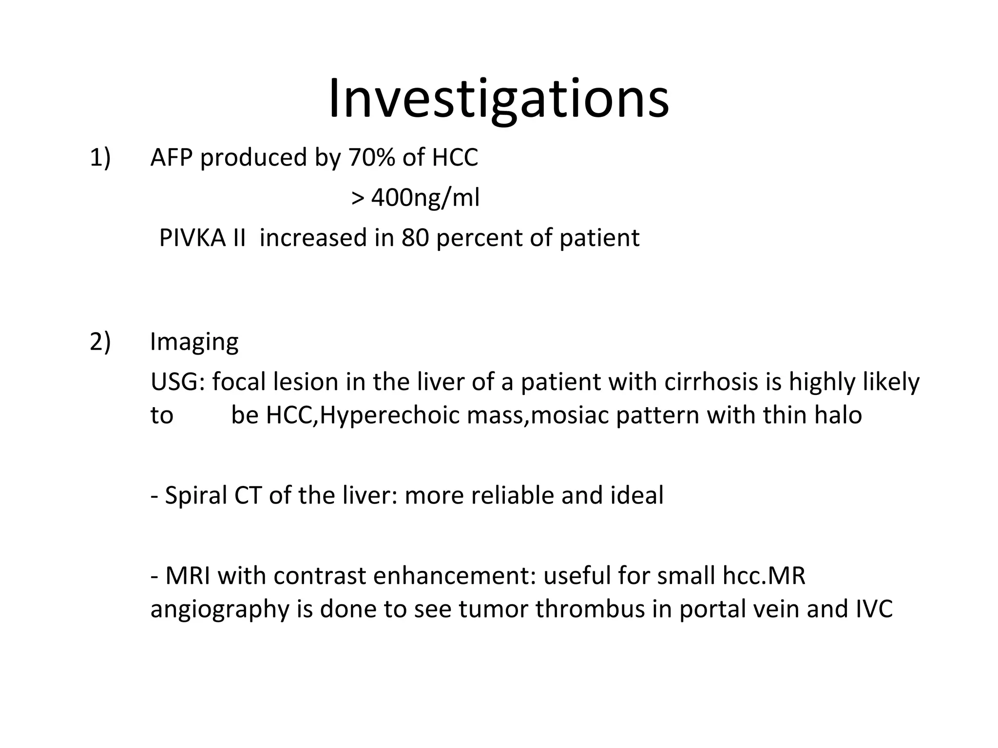 Hepatocellular carcinoma final | PPT