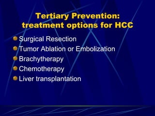 Hepatocellular Carcinoma (Hcc) | PPT