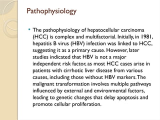 Hepatocellular Carcinoma12212210224242204 | PPTX