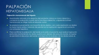 Hepatomegalia Y Esplenomegalia Pptx