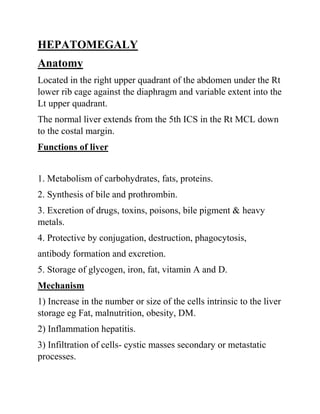 hepatomegaly, splenomegaly.docx