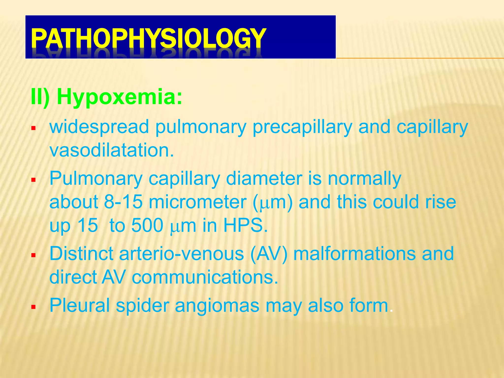 Hepatopulmonary syndrome | PPTX