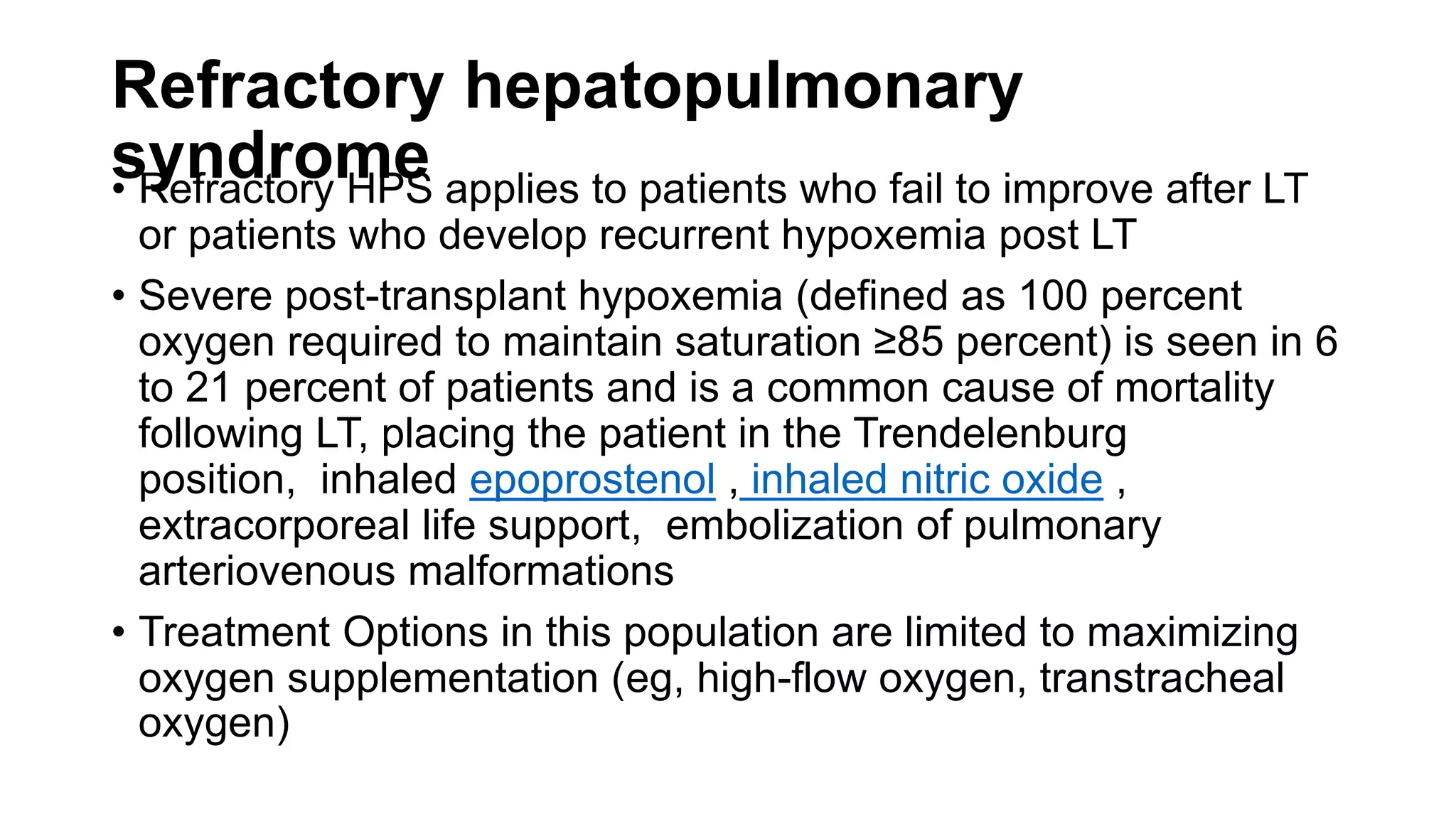 Hepatopulmonary syndrome | PPTX