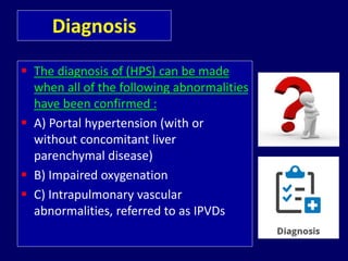 Hepatopulmonary Syndrome By Dr.Tinku Joseph | PPTX