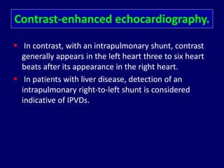 Hepatopulmonary Syndrome By Dr.Tinku Joseph | PPTX