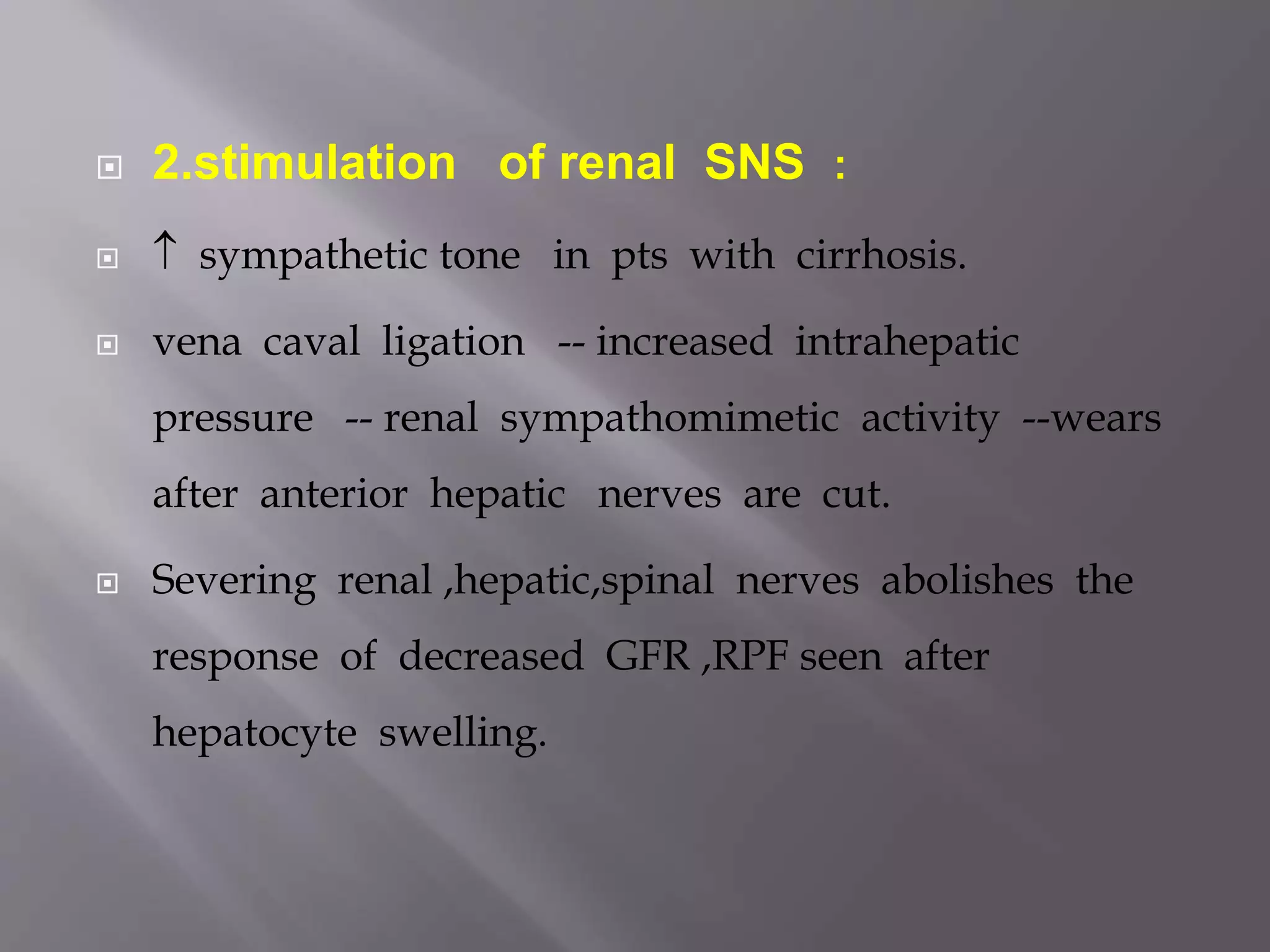 Hepatorenal syndrome | PPTX