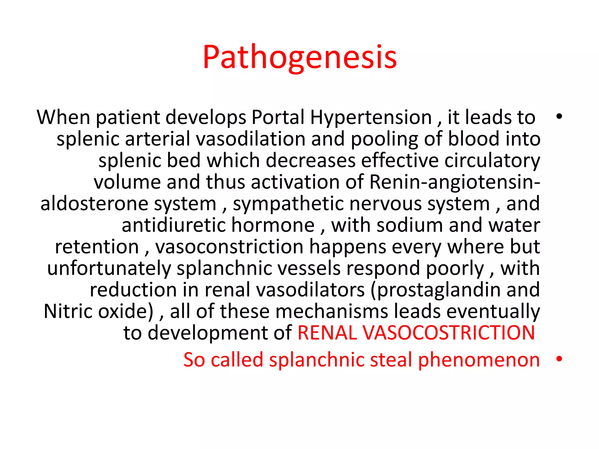 Hepatorenal syndrome | PPT