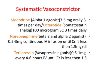 Hepatorenal syndrome | PPT