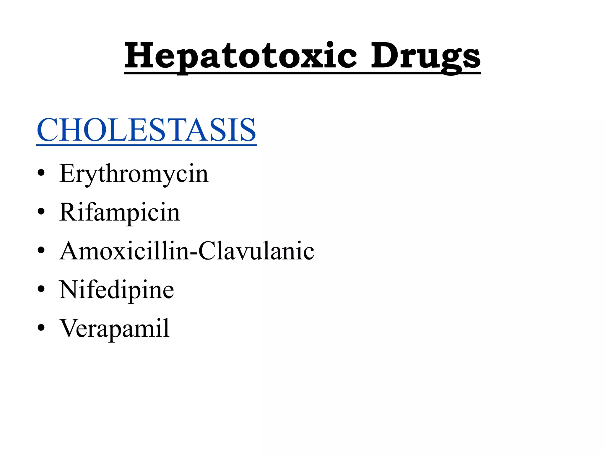 Hepatotoxic drugs | PPTX