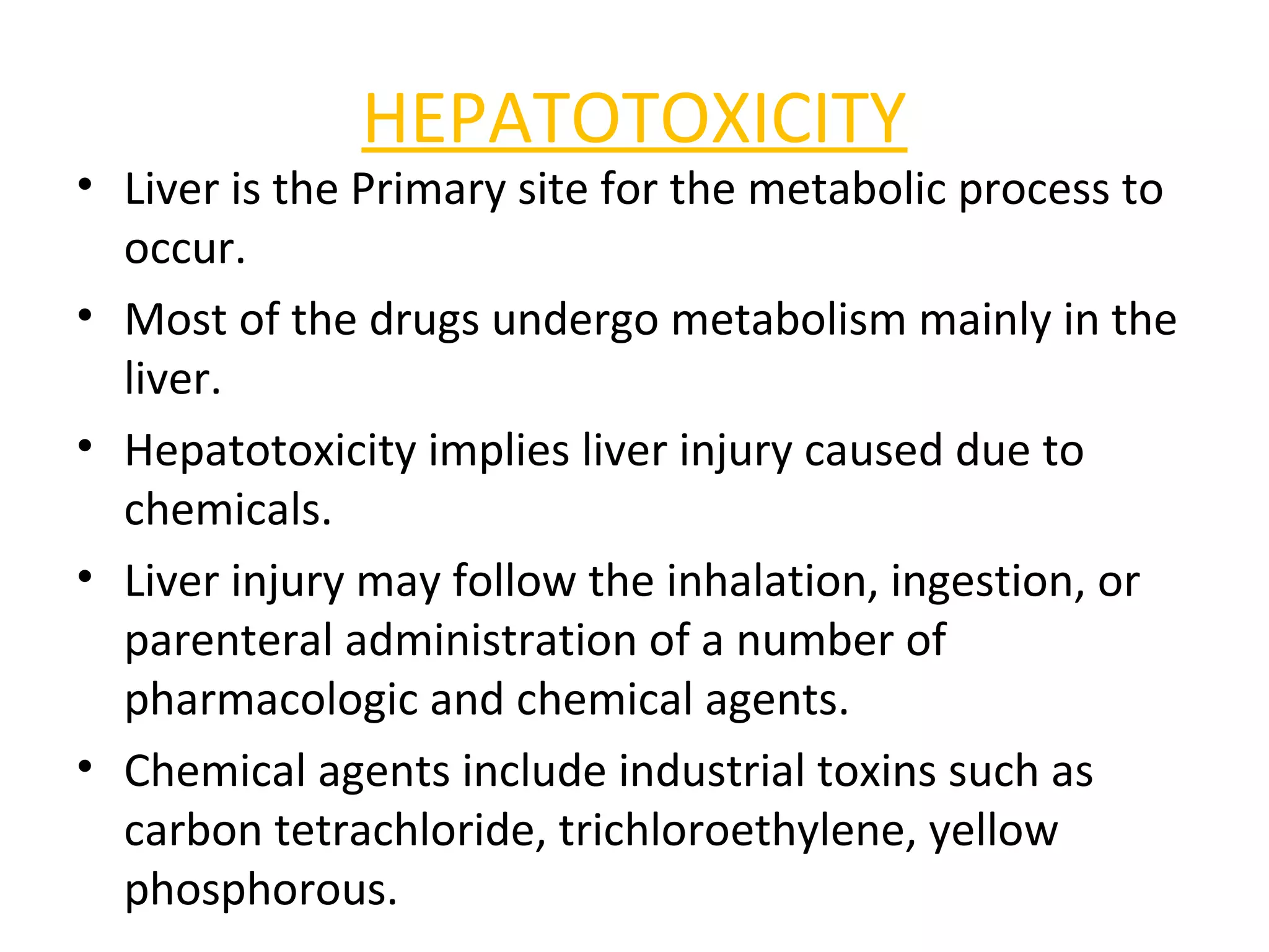 Hepatotoxicity | PPT