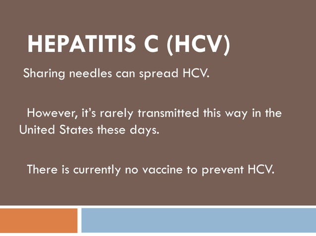 Hep C Cure -Types of Hepatitis | PPT