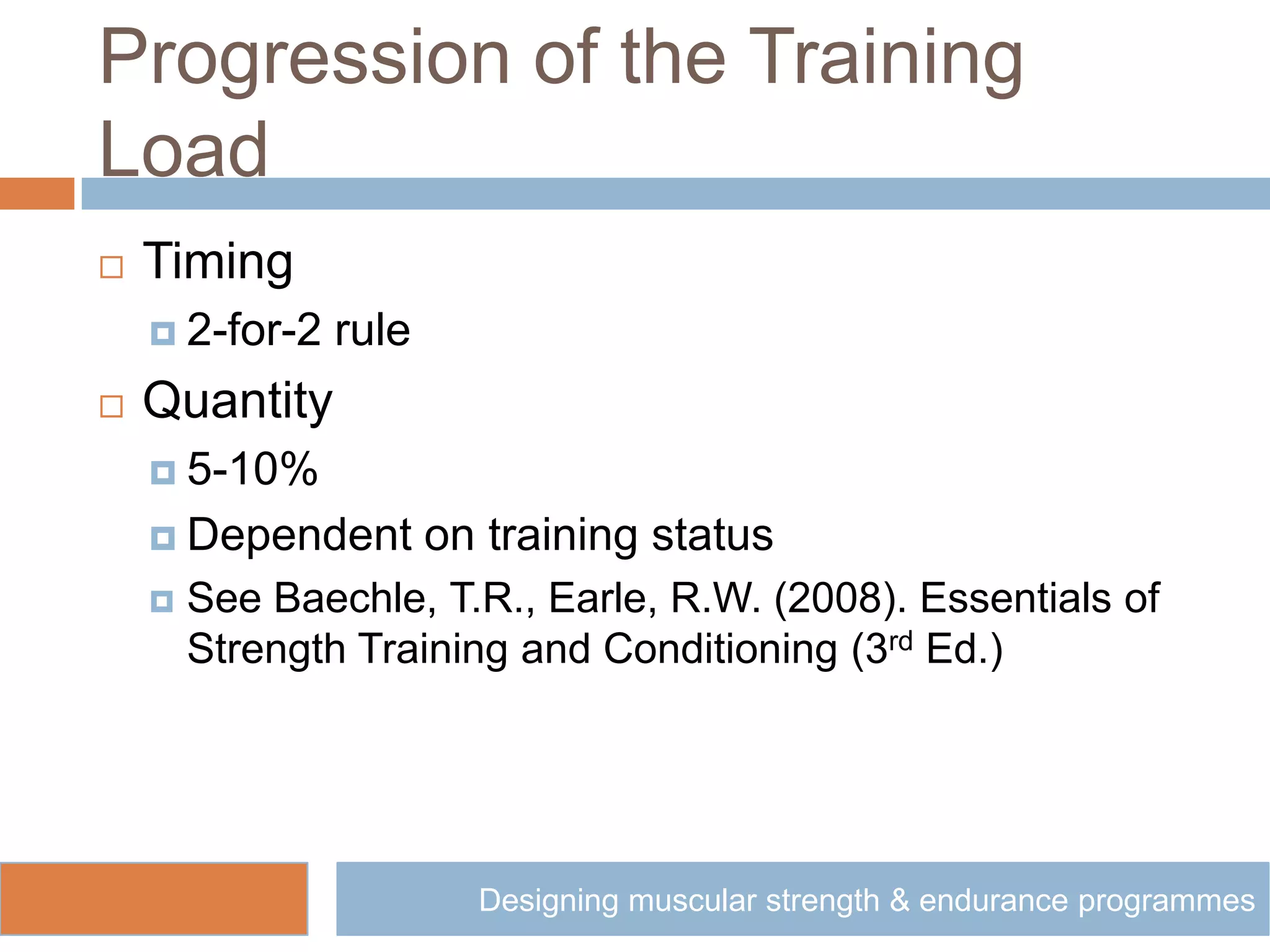 Resistance training | PPTX