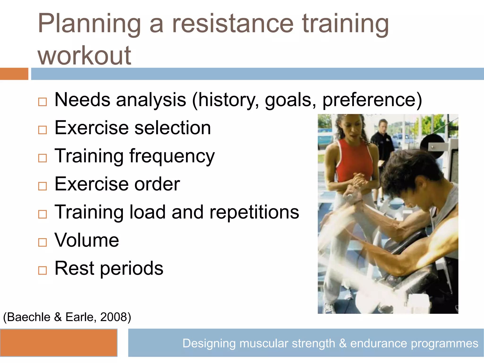Resistance training | PPTX