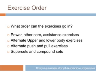 Resistance training | PPTX