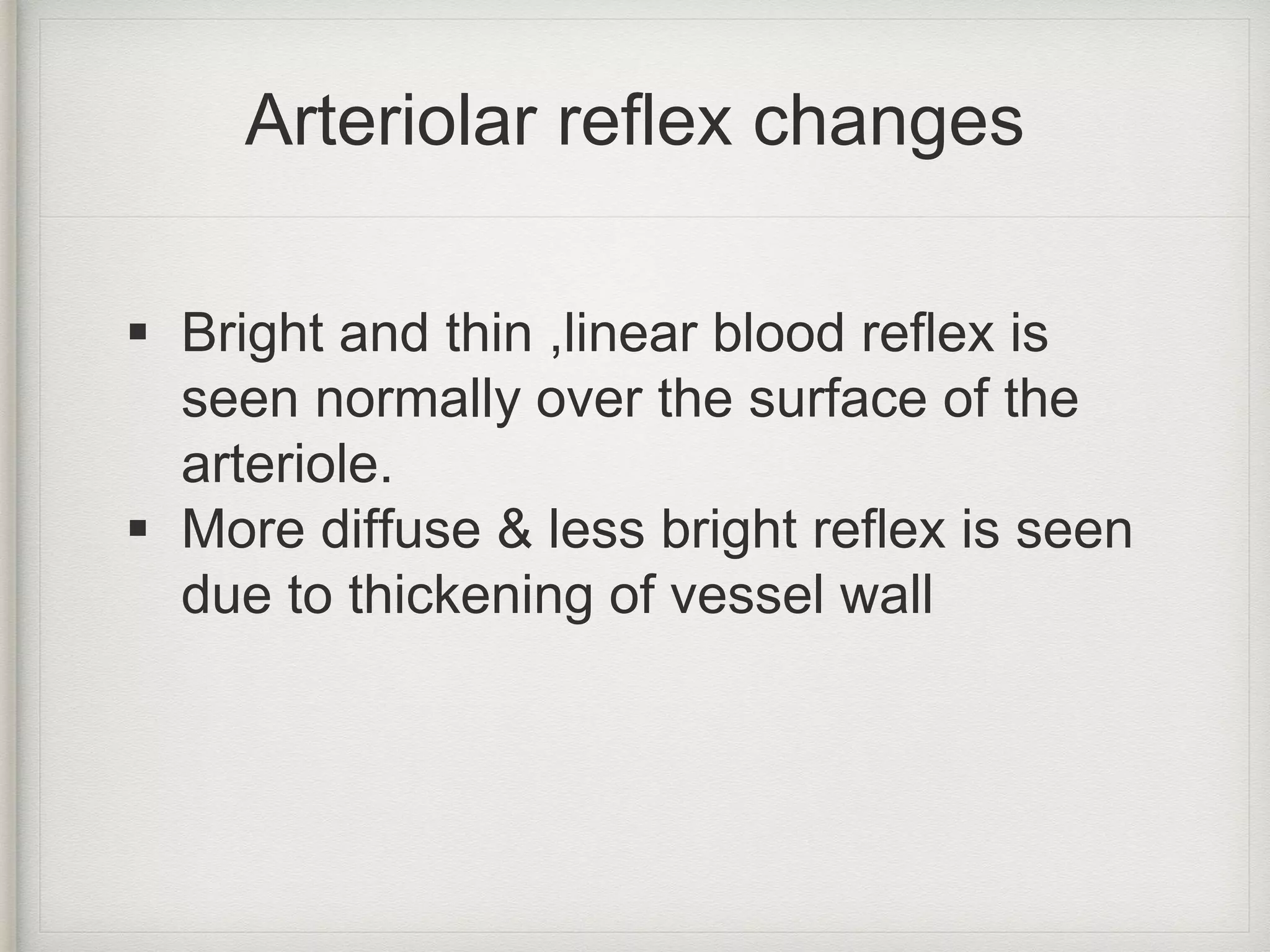 Hepertensive retinopathy , CENTRAL RETINAL ARTERY OCCLUSION ,CENTRAL ...
