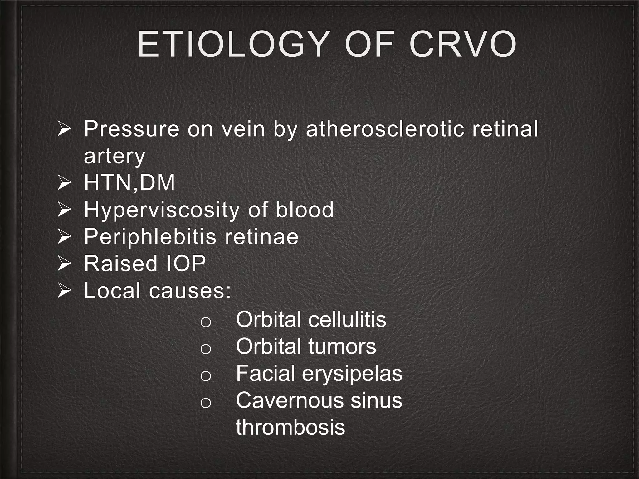 Hepertensive retinopathy , CENTRAL RETINAL ARTERY OCCLUSION ,CENTRAL ...