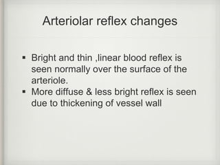 Hepertensive retinopathy , CENTRAL RETINAL ARTERY OCCLUSION ,CENTRAL ...