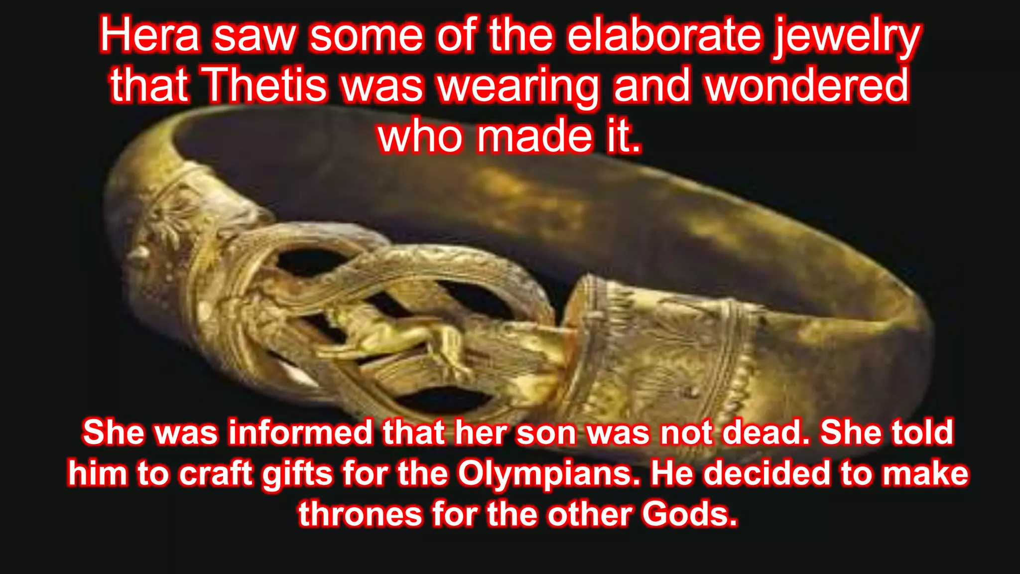 Hephaestus and Hera's throne | PPTX