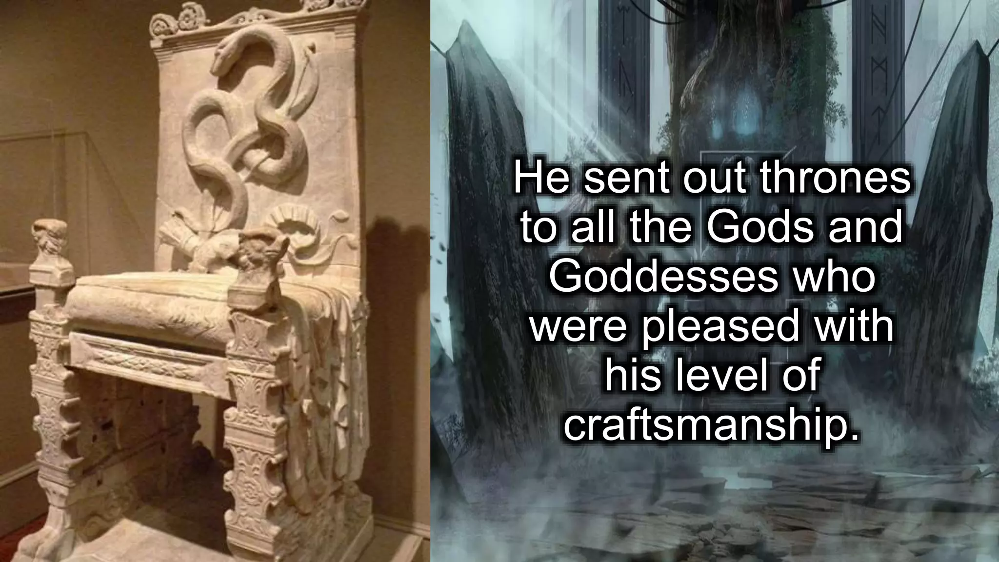 Hephaestus and Hera's throne | PPTX