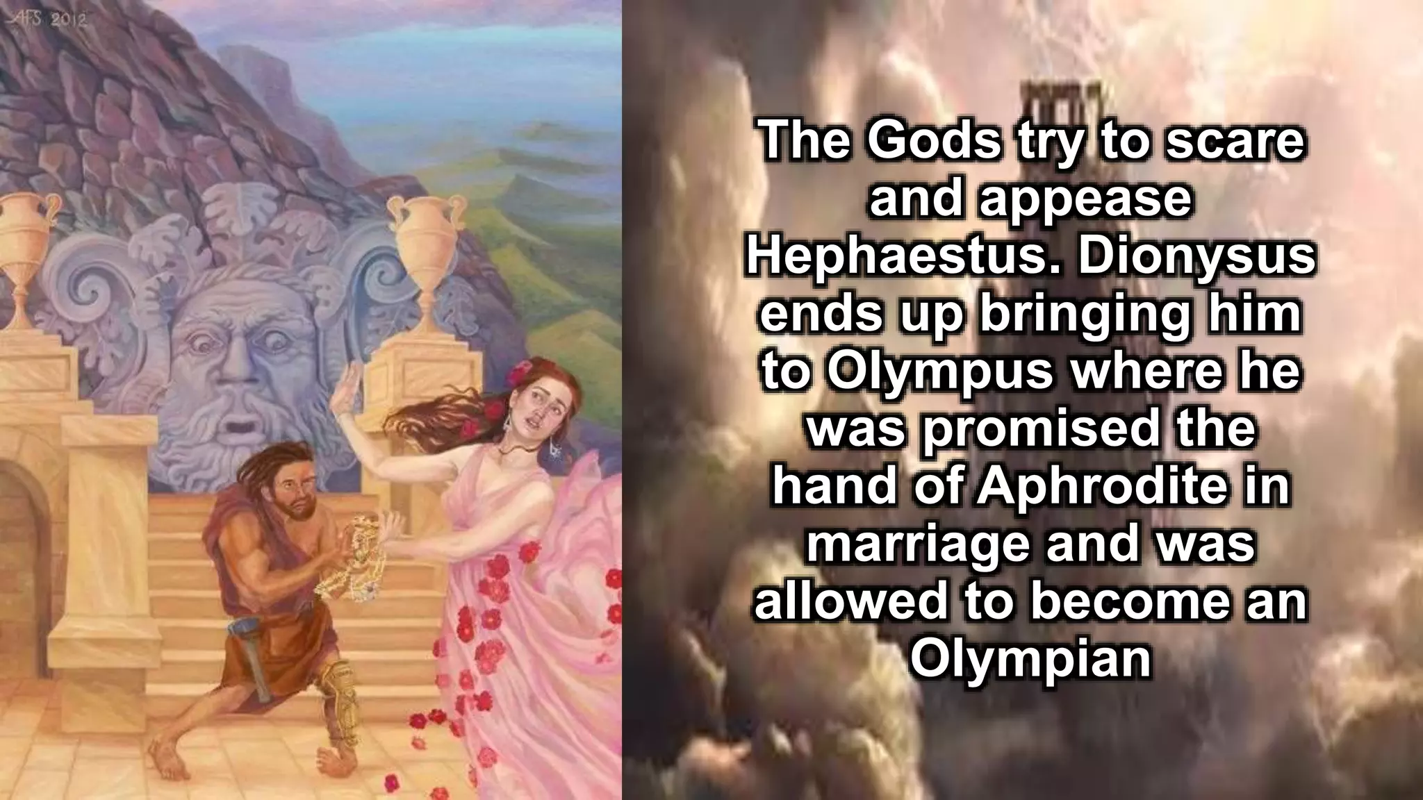 Hephaestus and Hera's throne | PPTX