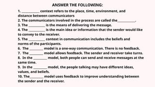 Oral Communication for Grade 11 Students | PPTX