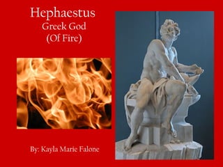 Hephaestus the greek good | PPT