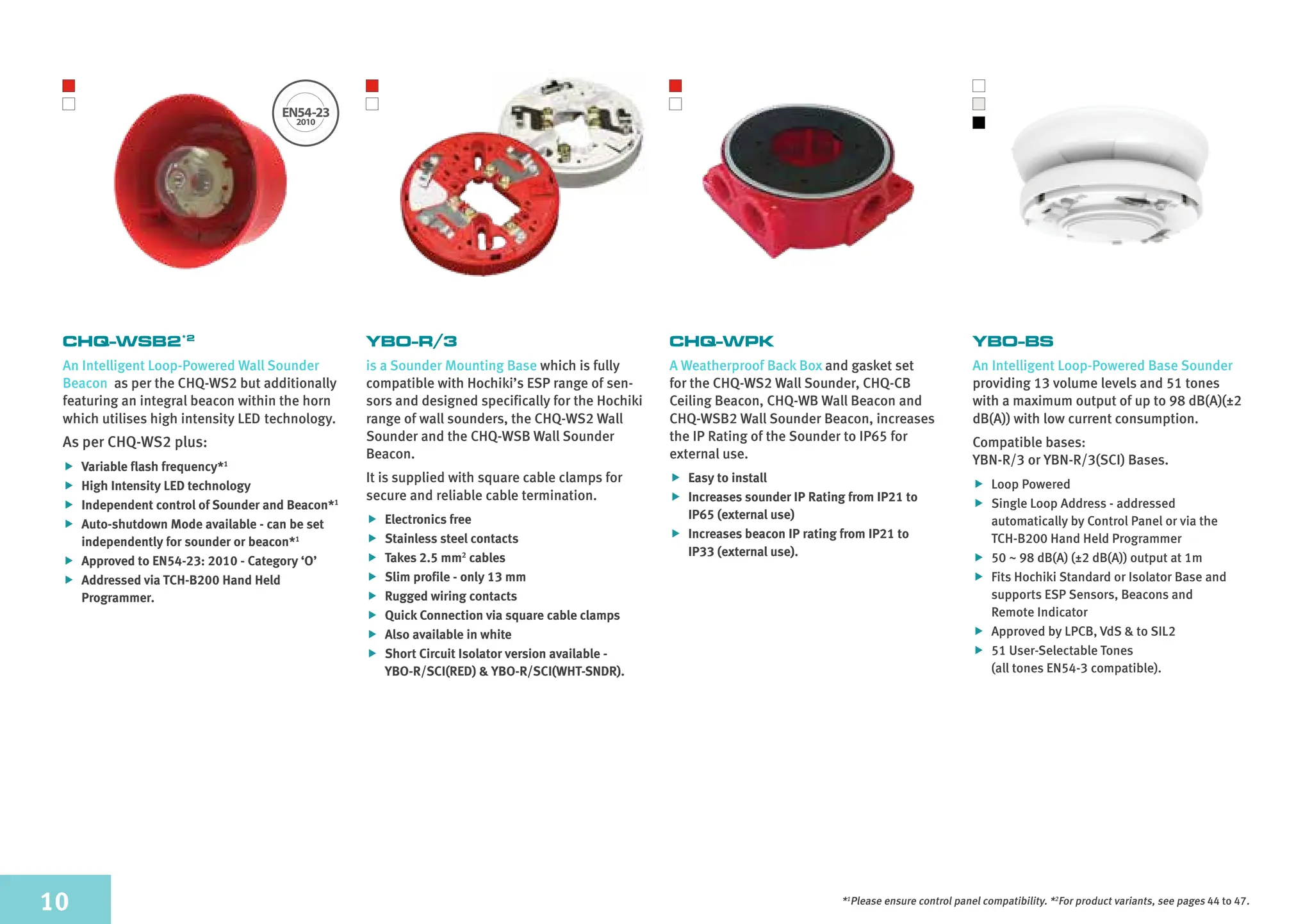 Hochiki fire alarm& hydrant system catalog | PDF