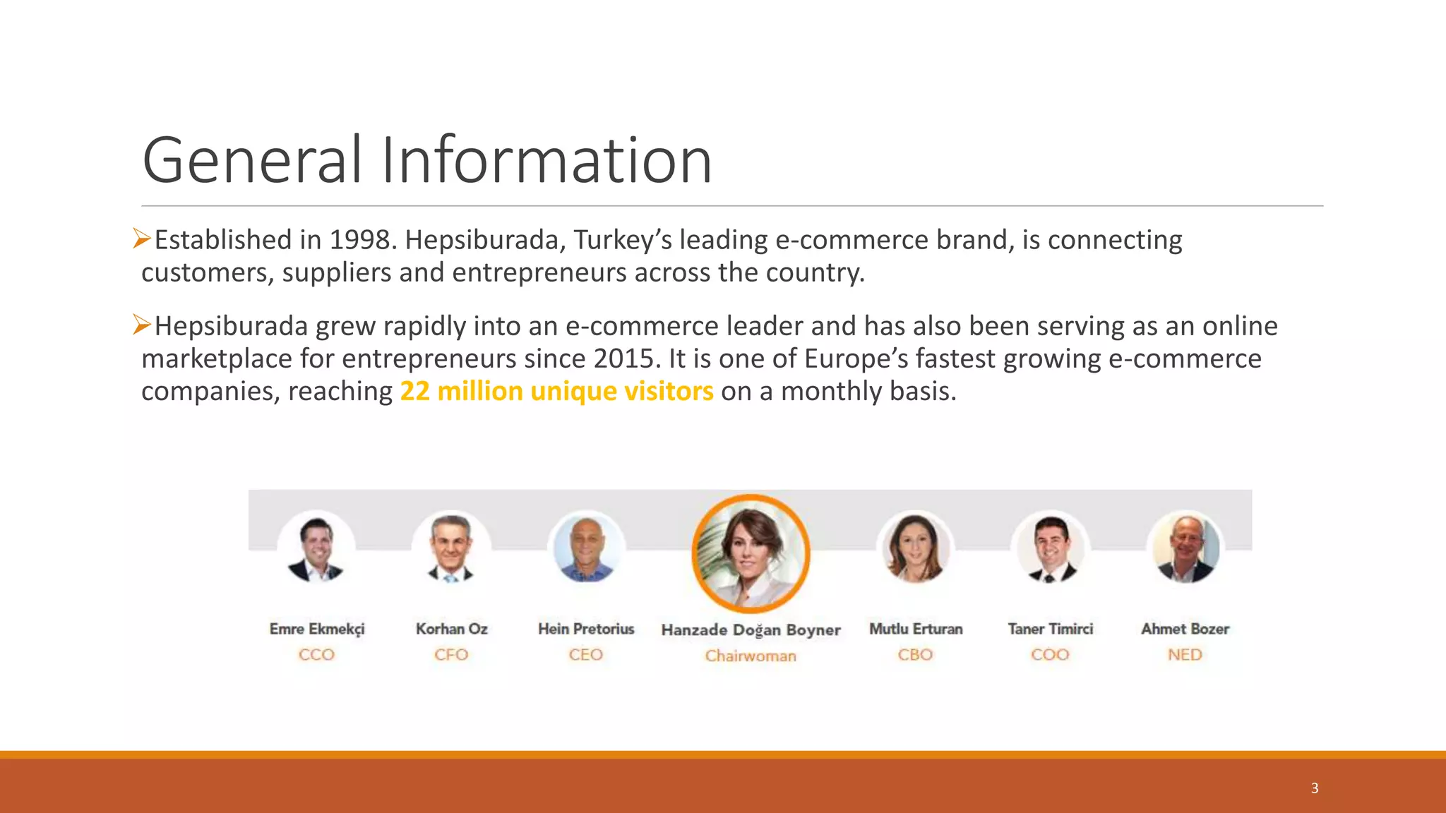 E-Marketing Case Study: Hepsiburada | PPTX