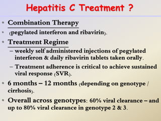 Intoduction to Heptitis c | PPTX
