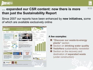 Online CSR dialogue: facts and key words to engage stakeholders | PPT