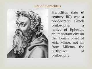 Heraclitus | PPT