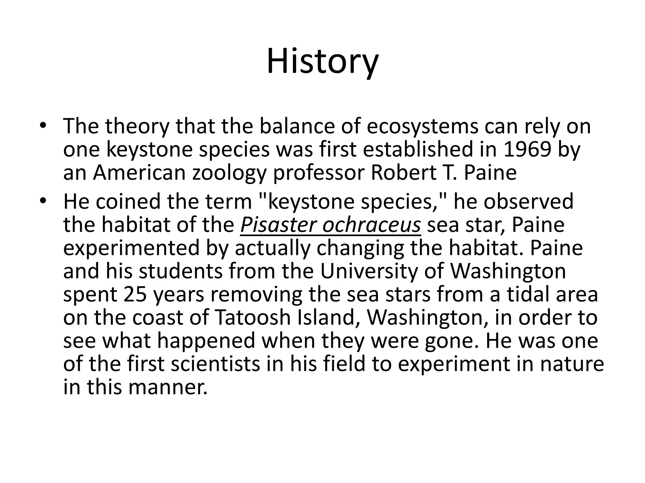 Keystone Species | PPTX