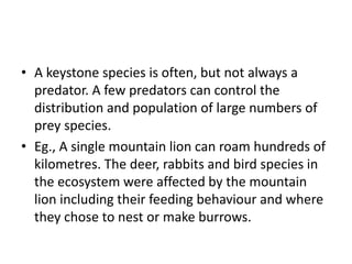 Keystone Species | PPTX