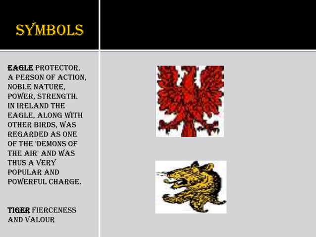 Heraldry Of Medieval Times | PPTX