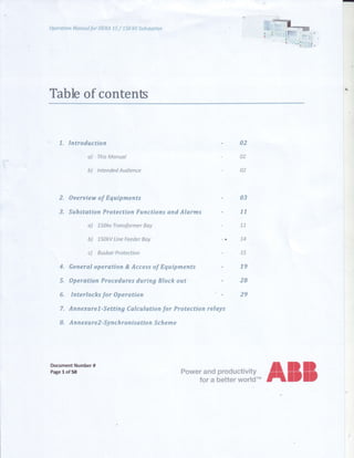 Hera power plant operation manual with wfi with | PDF