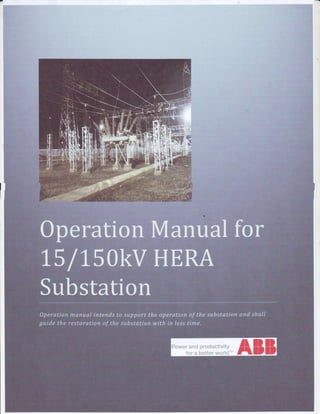 Hera power plant operation manual with wfi with | PDF