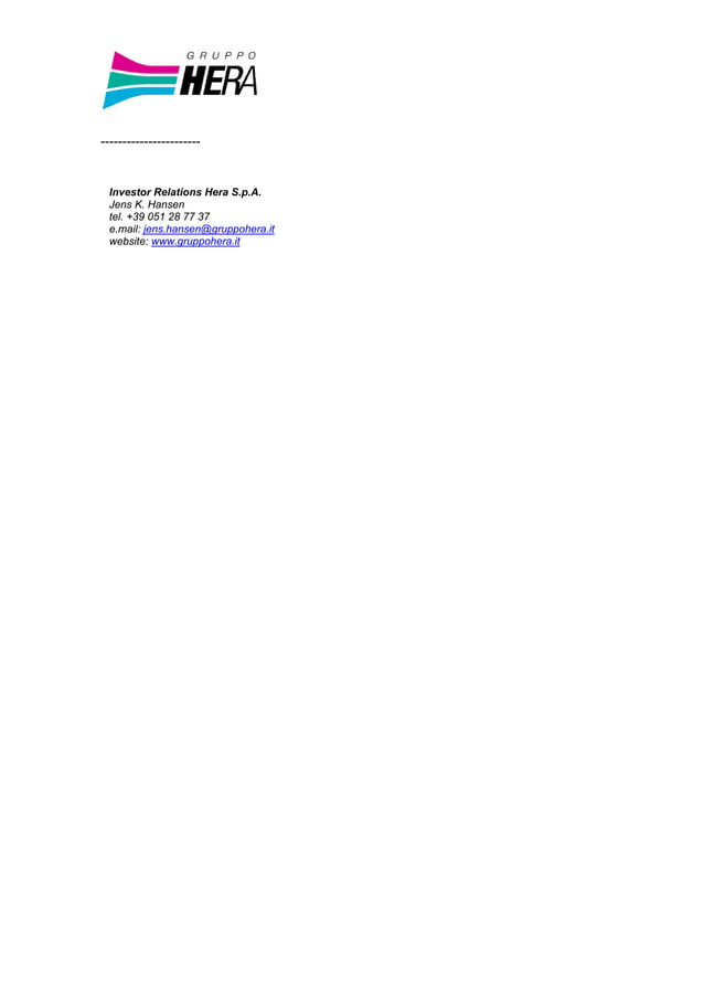 Hera press release pi 010 14 | PDF