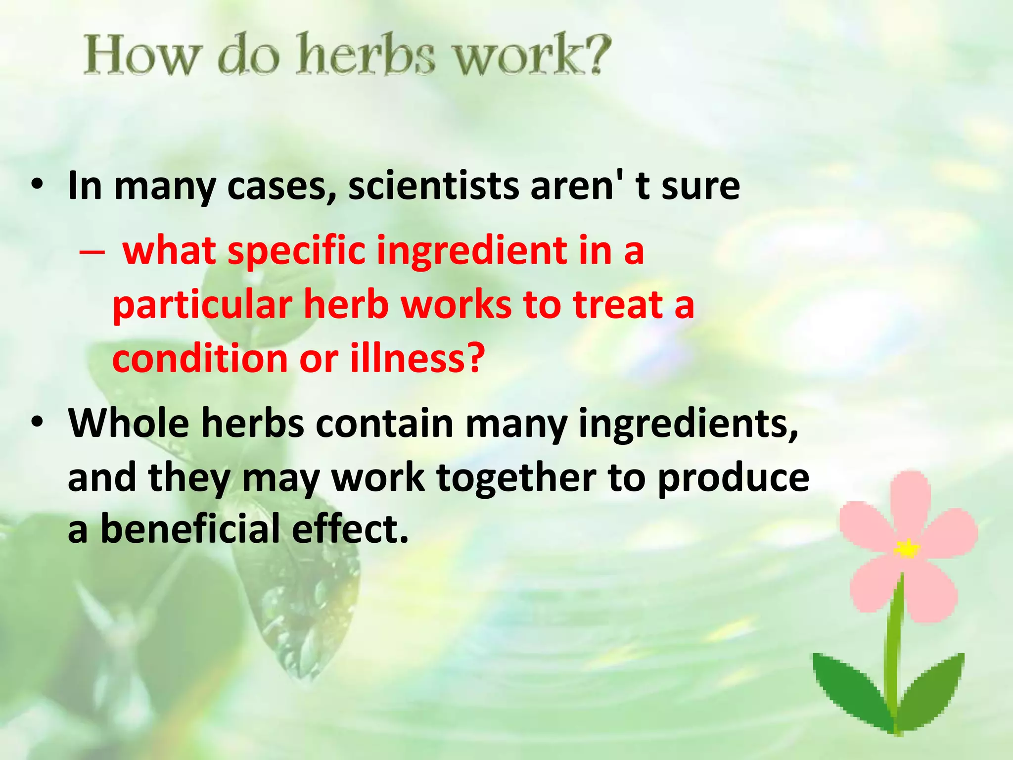 Herbal medicine | PPTX