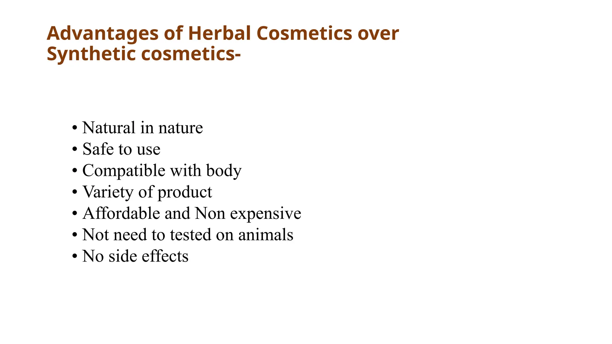 Herbal Cosmetic1. HDT SEM-VI Unit-III PPT | PPTX